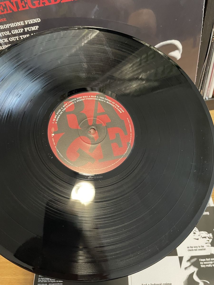 Rage Against The Machine - Vinyl - punk - crossover-rap (Gebraucht) in ...