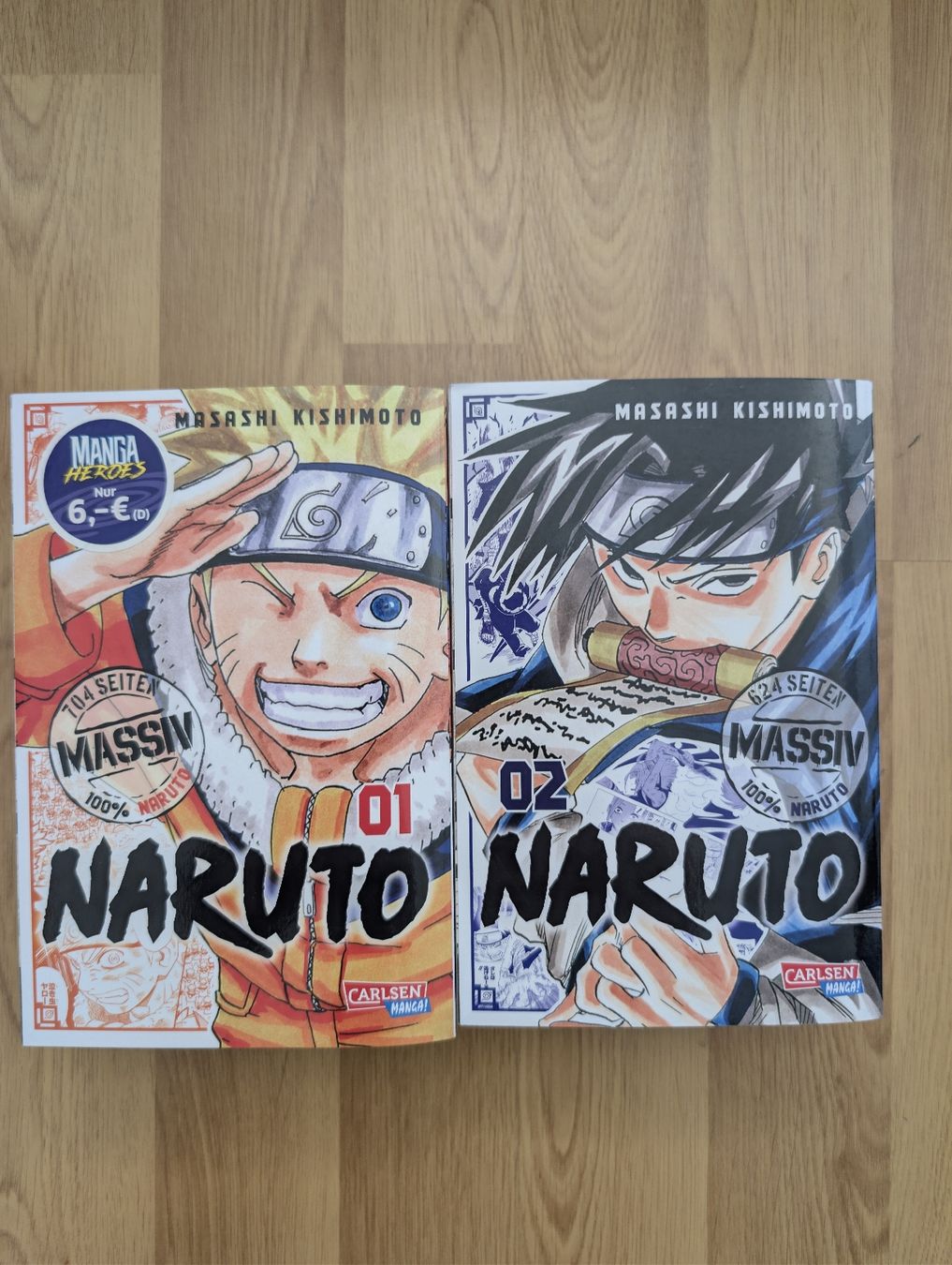 Naruto Massiv Manga - Doppelband 1+2 - Top Zustand! (Neu (gemäss ...