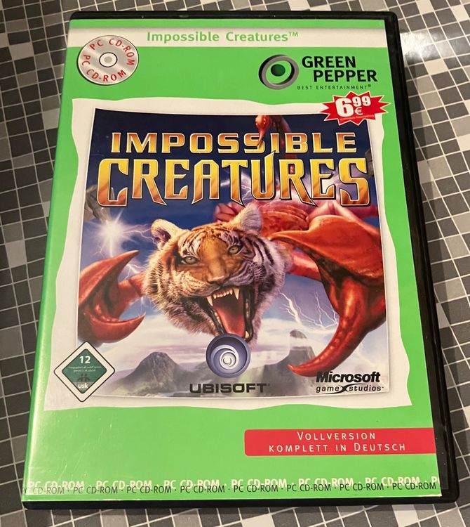 Impossible Creatures - PC (2002, deutsch) (Gebraucht) in Winkel für CHF 5 – mit Lieferung auf ...