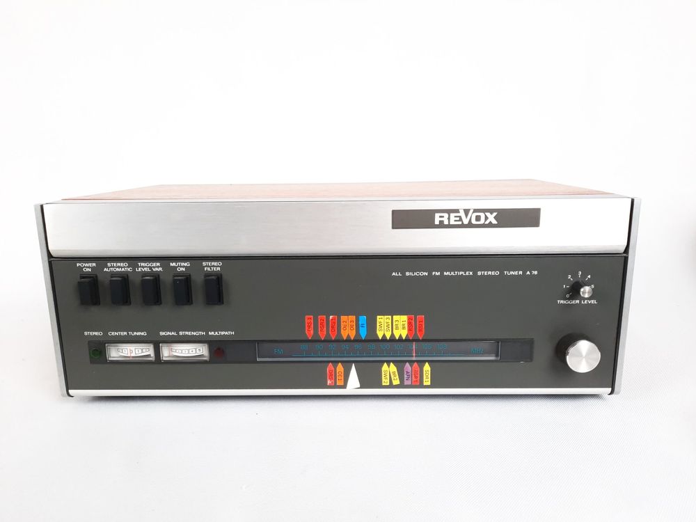 REVOX Amp. A78, Tuner A76, Boxen Forum B MK II (Gebraucht) in Beinwil am See für CHF 199 – nur ...