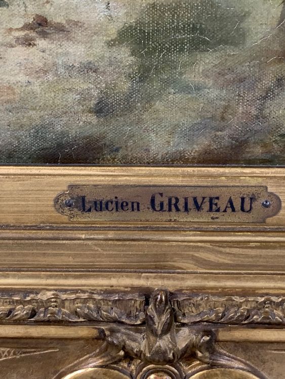 Lucien Griveau (1858-1923) grosses Gemälde (Gebraucht) in Root für CHF ...