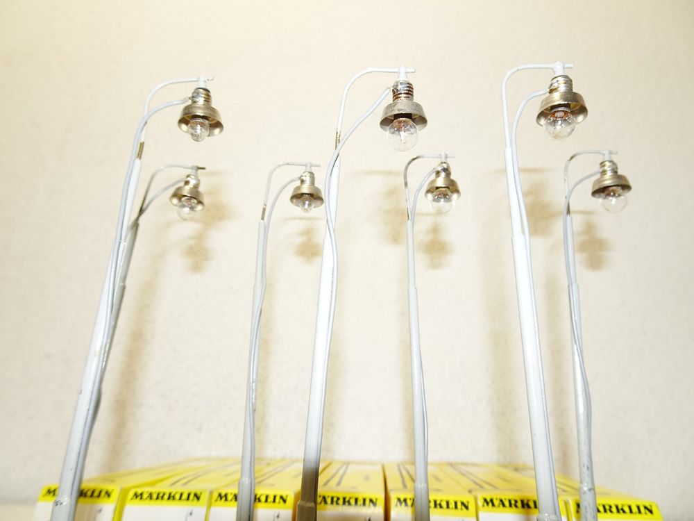 7 Märklin Lampen Leuchten HO 7048 (Gebraucht) in für CHF 39.9 – mit ...
