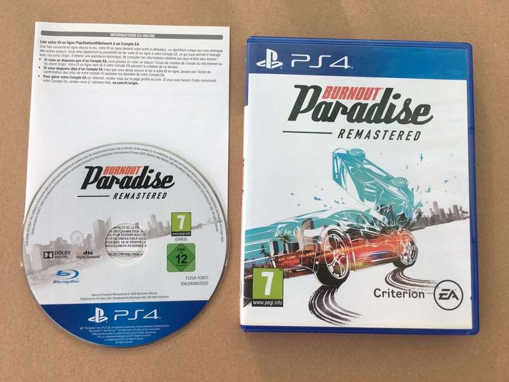 BURNOUT PARADISE für PS4 (Gebraucht) in St.Gallen für CHF 14.9 – mit ...