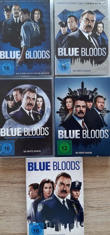 Blue Bloods - Die kompletten Staffeln 1-5 im Set (30 DVDs) (Gebraucht) in Thalheim AG für CHF 26 ...