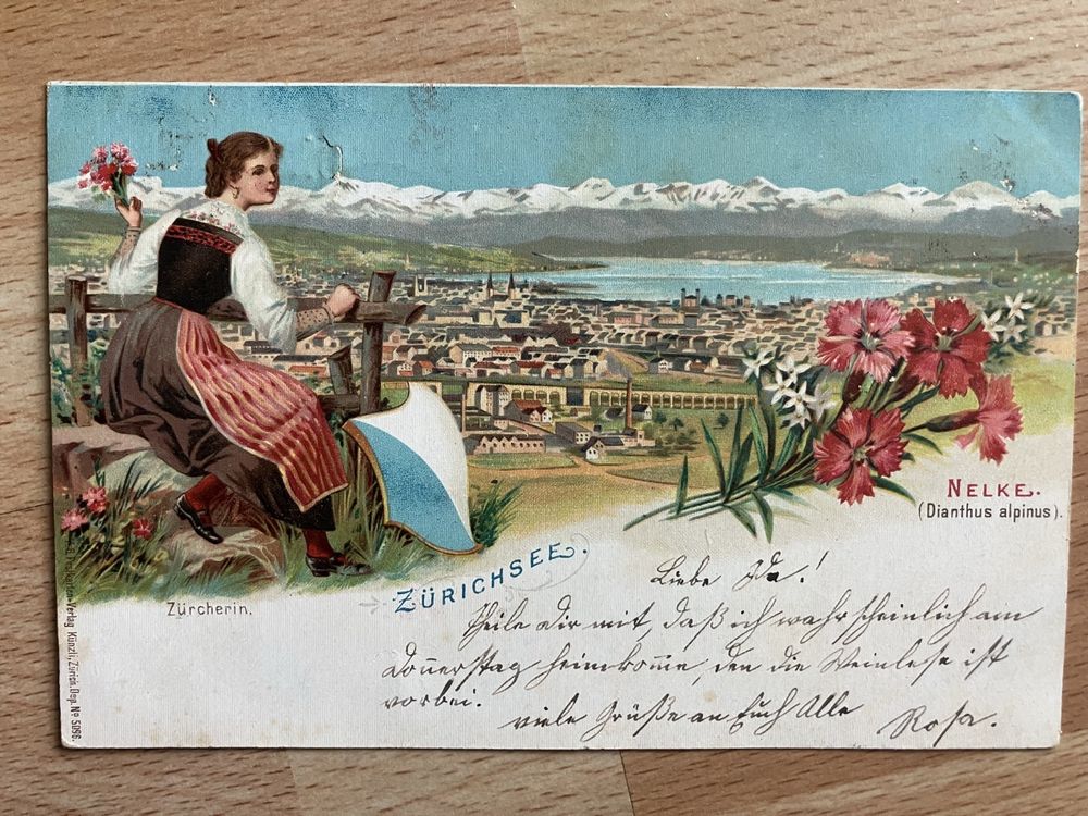 Litho Ansichtskarten Zurichsee 1902 (Defekt) in Zürich für CHF 9 – mit Lieferung auf Ricardo kaufen