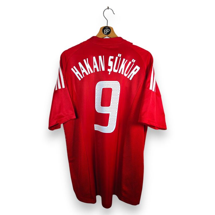 2002-03 Turkey Home Trikot Hakan Sukur #9 - 9.5/10 - (L) | Kaufen auf Ricardo