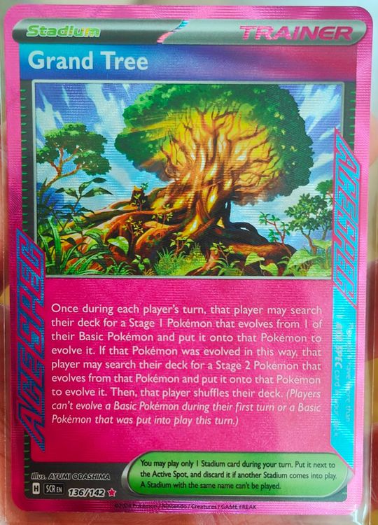 Pokémon Karte Stadium Grand Tree 136/142 | Kaufen auf Ricardo