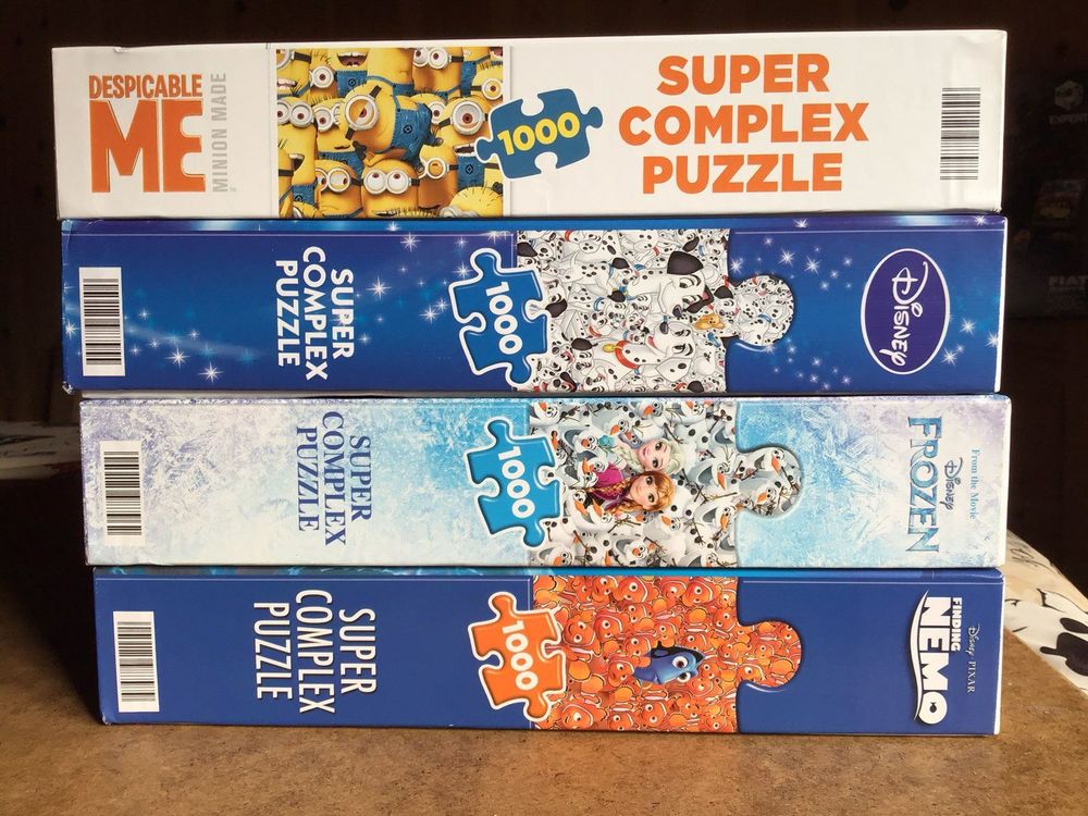 4 Puzzle Super Complex 1000 Teile | Kaufen auf Ricardo