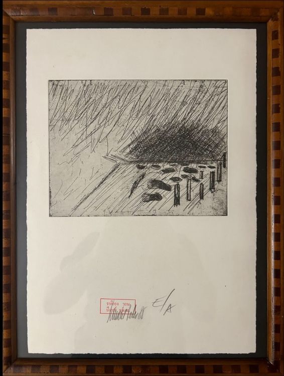 "BURMA" von Peter Schudel 1985 KALTNADELRADIERUNG (Gebraucht) in ...