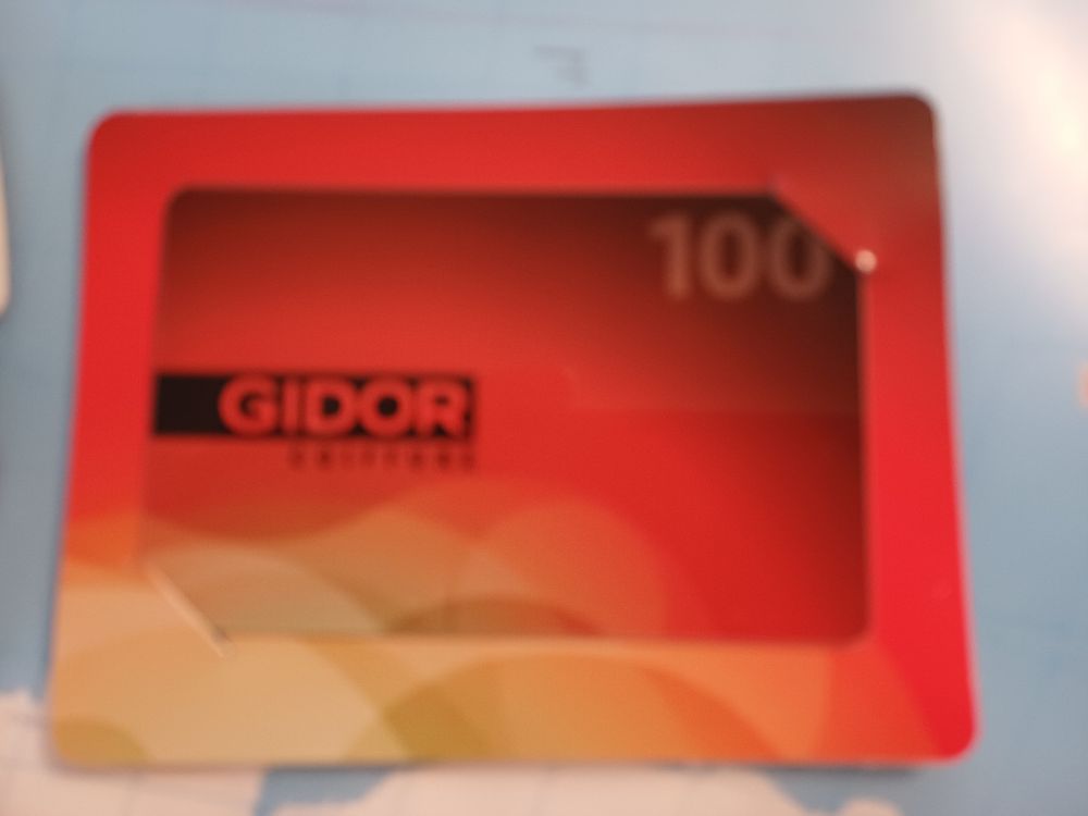 Gutschein Gidor Coiffure Fr 100.00 (Neu und originalverpackt) in ...
