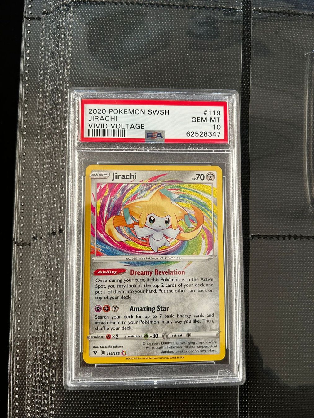 Jirachi Amazing rare - PSA 10 GEM MINT ! English - Pokémon (Gebraucht ...