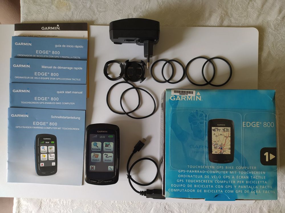 Garmin Edge 800 inkl. Zubehör und div. Maps (Gebraucht) in Dietikon für ...