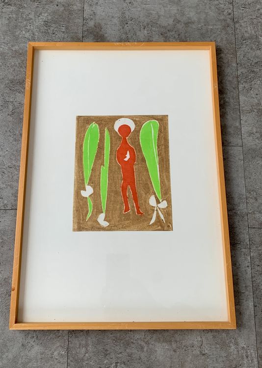 GEHR, Ferdinand, "Engel", Handdruck, signiert. (Gebraucht) in ...