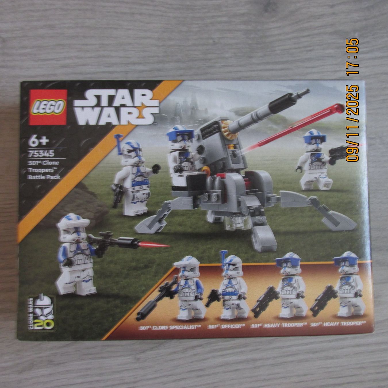 LEGO Star Wars 75345 501st Clone Troopers Battle Pack (Neu und ...