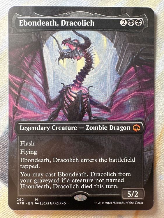 Ebondeath, Dracolich Variant 292 Forgotten Realms | Kaufen auf Ricardo