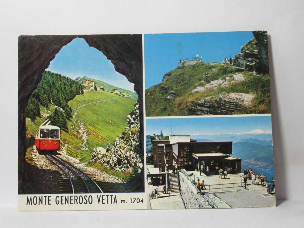 AK Monte Generoso - Vetta , Bergbahn 1980 | Kaufen auf Ricardo