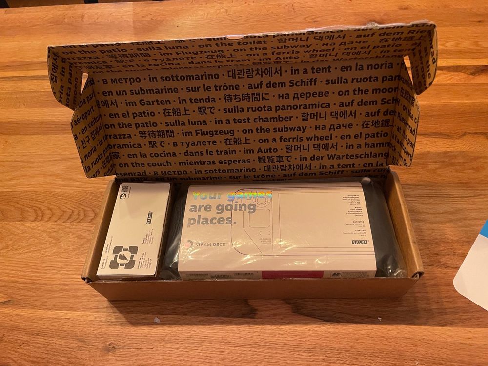 Valve Steam Deck 512GB LCD (neu, ungeöffnete RMA return) | Kaufen auf ...