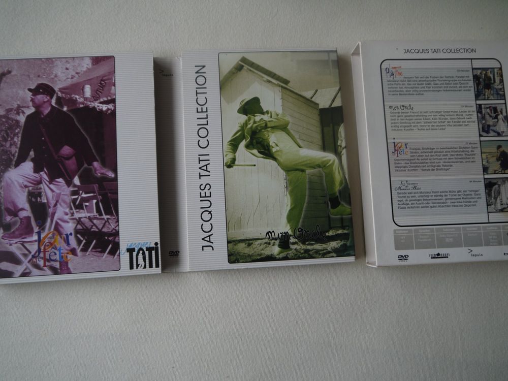 JACQUES TATI- COLLECTION-4 DVD (Gebraucht) in Hagendorn für CHF 12.9 ...