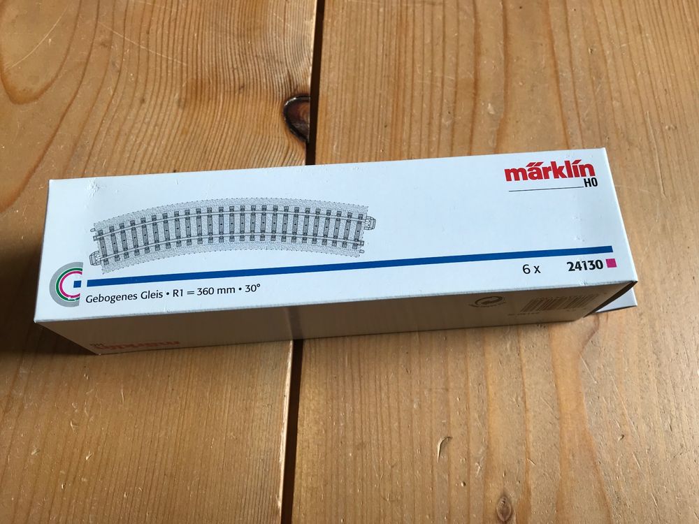 märklin 6 x 24130, gebogene | Kaufen auf Ricardo