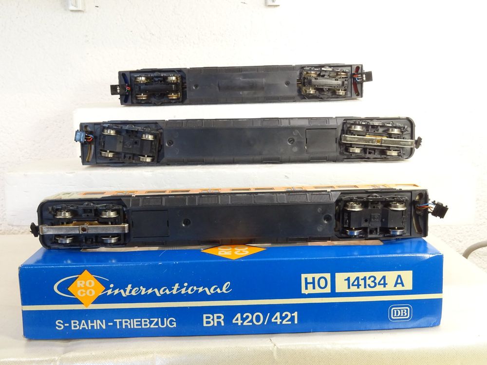 Roco 14134A, S Bahn, 3 teilig, DB, BR420/421, H0,WS/AC,OVP (Gebraucht) in Wohlen für CHF 112 ...