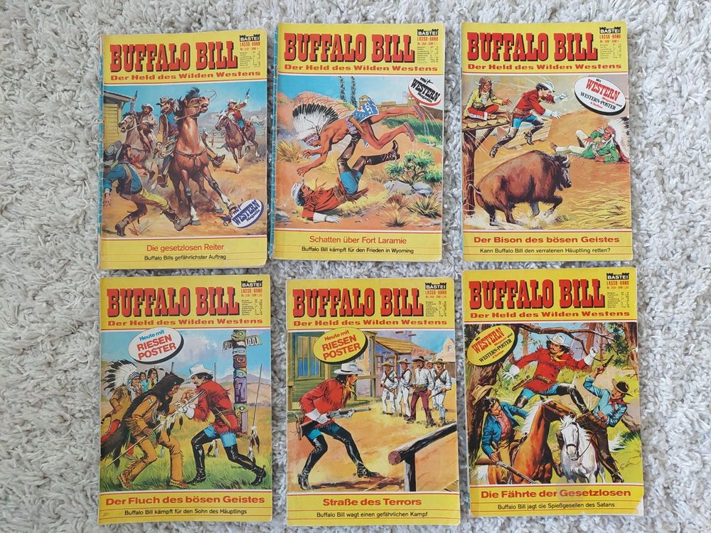 BUFFALO BILL - Bastei Comic 6 Stück | Kaufen auf Ricardo