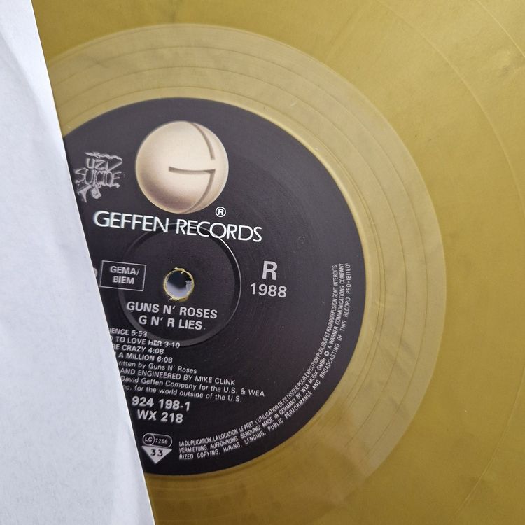 Guns N' Roses – G N' R Lies - 1988 LP - New reissue NEW | Acheter sur ...