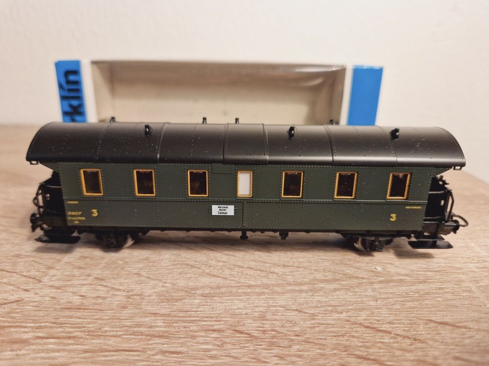 Märklin 4105 Personenwagen 3.Kl H0 OVP NEU (Neu und originalverpackt ...
