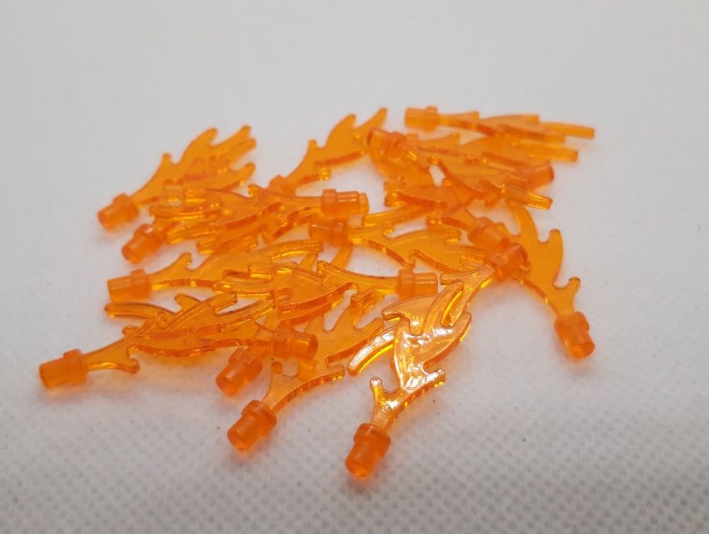 Lego 20 Stk. Flammen transparent orange | Kaufen auf Ricardo