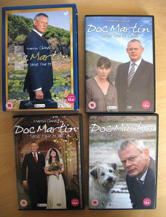 DVD Complete Doc Martin series, region 2, English only (Gebraucht) in ...