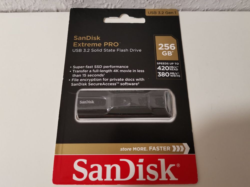 SanDisk Extreme PRO 256GB | Kaufen auf Ricardo