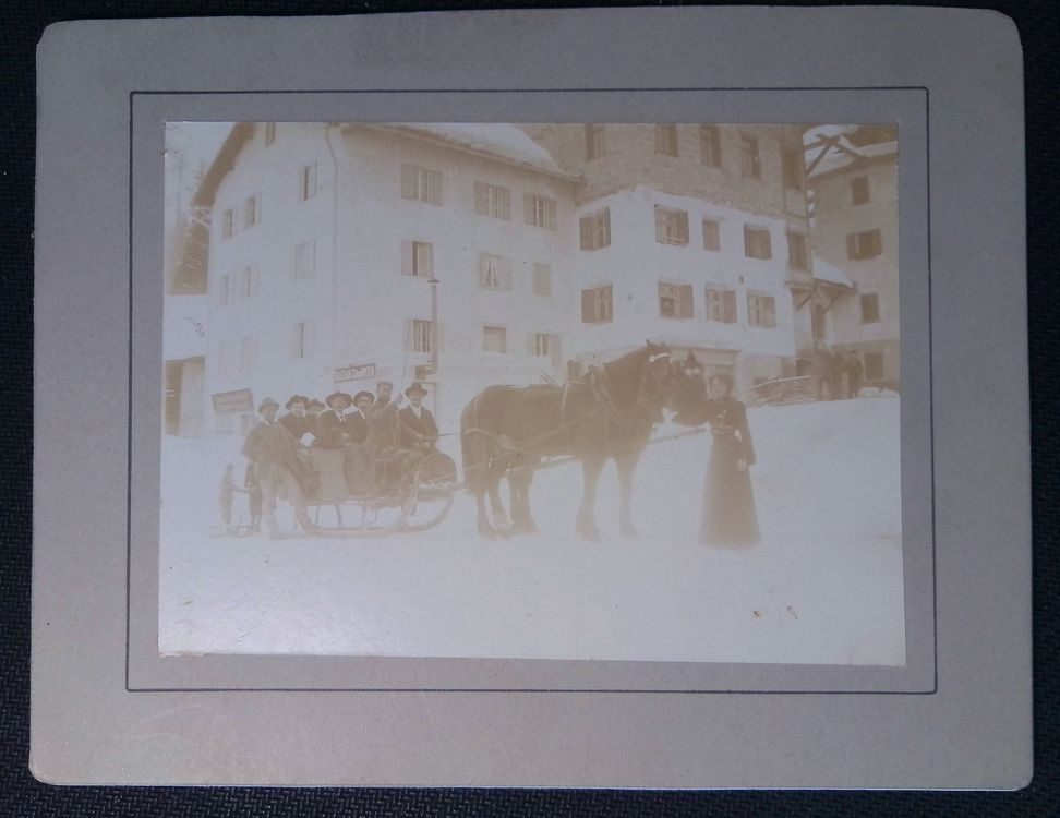 Seltenes Antikes Foto Bazar Campfer Champfer St. Moritz | Kaufen auf ...