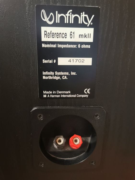 Boxen Infinity Reference 61 Mk II | Kaufen auf Ricardo