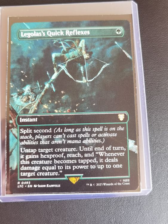 Magic Mtg Legolas Quick Reflexes Non Holo EN (Gebraucht) in für CHF 15 ...