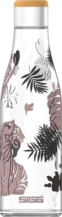 SIGG Glas-Trinkflasche Metis Sumatra Tiger 0.6 L, neu in OVP (Neu und ...