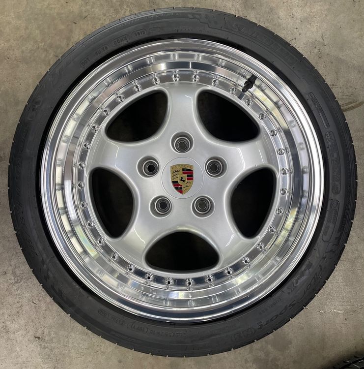 Porsche Felge Keskin 18 Zoll mit Michelin Pilotsport (Gebraucht) in ...