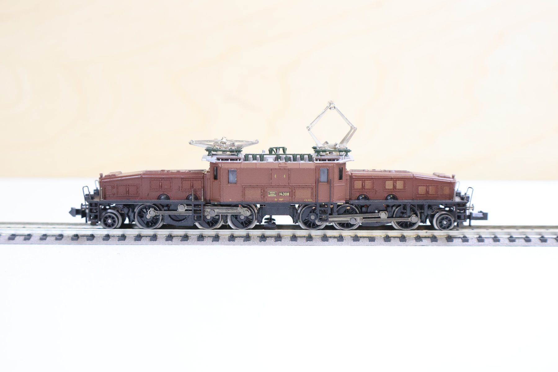 Minitrix SBB Krokodil E-Lok Braun - 12154 Gottardo Jahr 2008 (Gebraucht ...