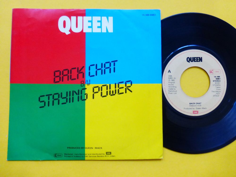 Queen – Back Chat | Kaufen auf Ricardo