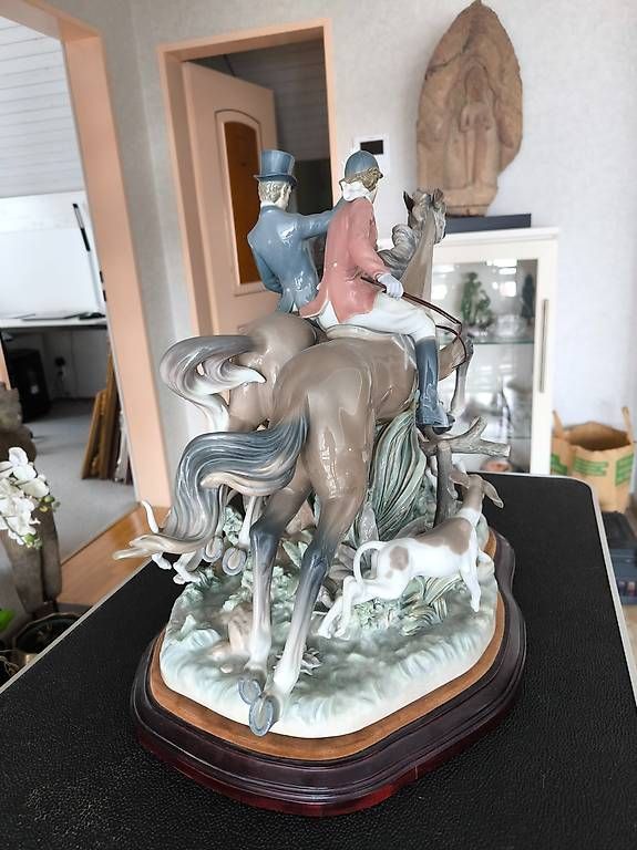 Lladro Porzellan Skulptur "die Jagd" Limited Edition (Gebraucht) in ...