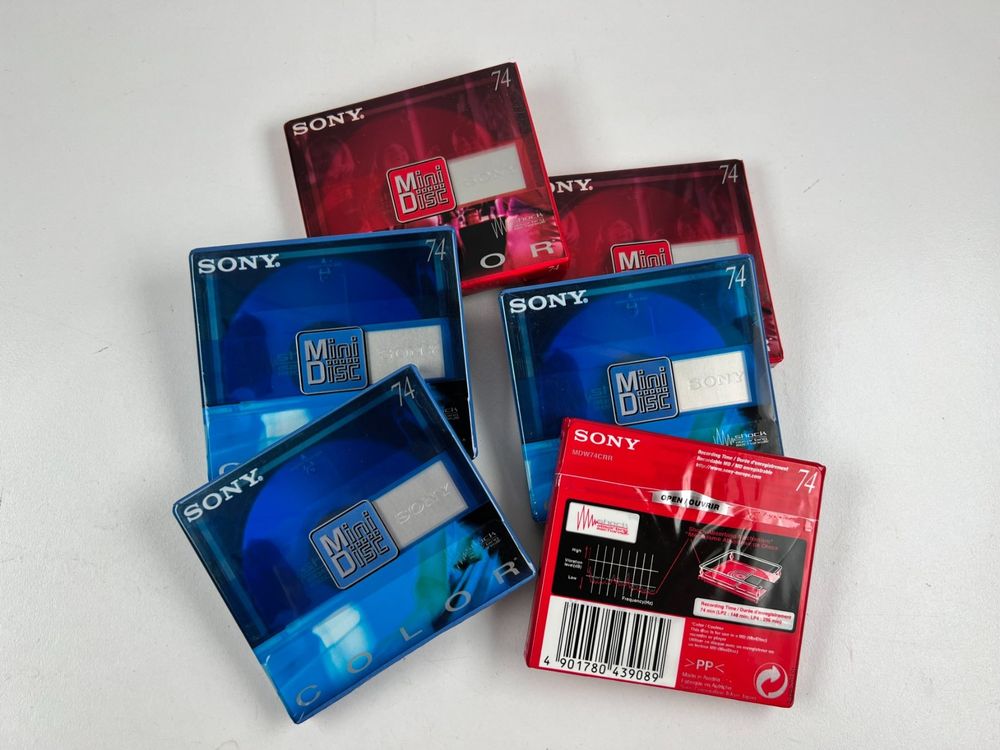 SONY 74 - Mini Discs - Neu in OVP - Mini Disks (Neu und ...