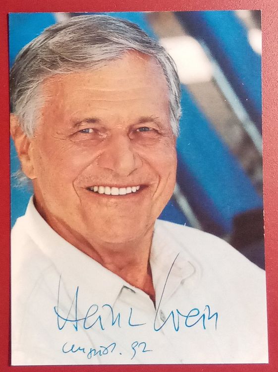 Heinz Weiss 1921-2010 Autogramm Fotopostkarte 10x15cm | Kaufen auf Ricardo