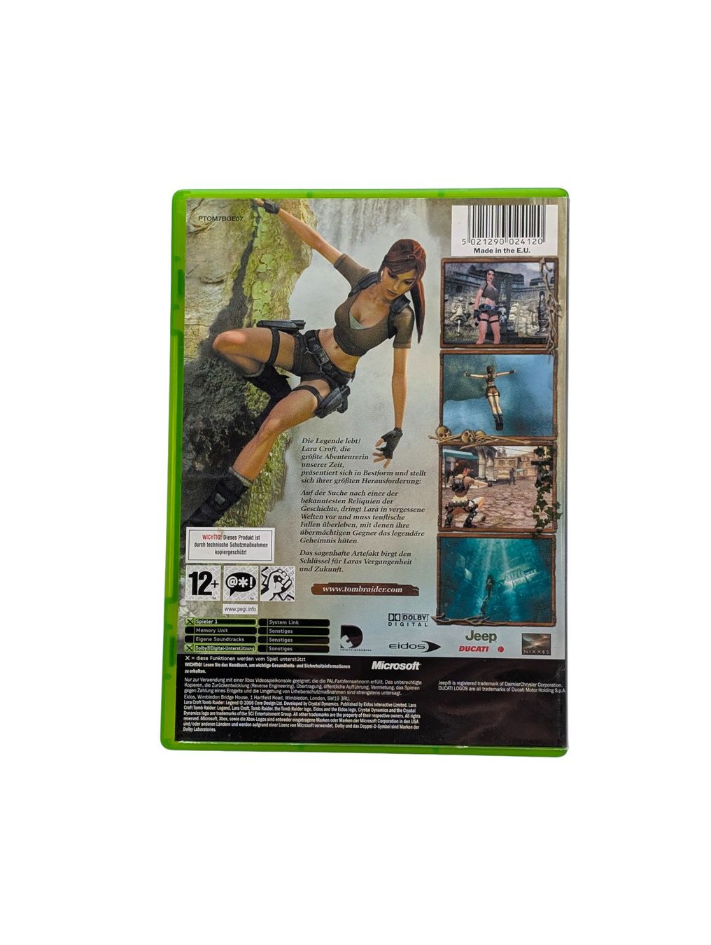 Lara Croft Tomb Raider: Legend Xbox Classic (Gebraucht) in Domat/Ems ...