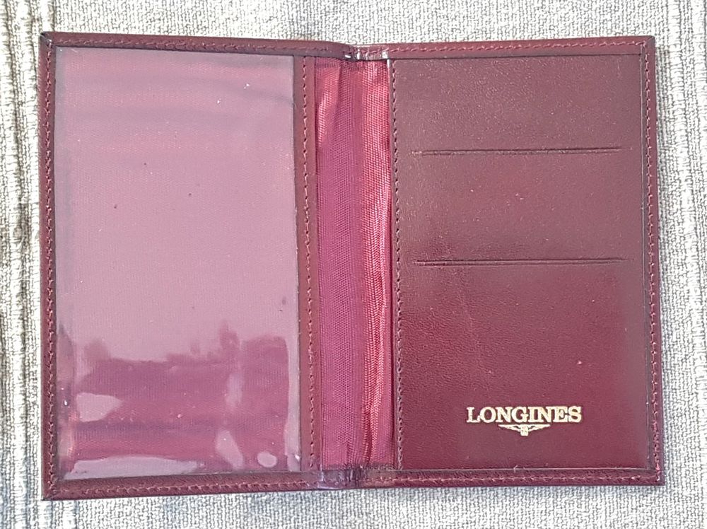 Longines Leder Etui Petit porte document cuir Longines | Kaufen auf Ricardo