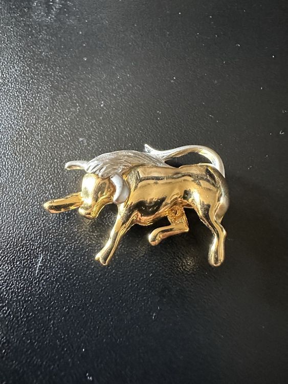 Broche vintage Angel Jewelry - Signe du Taureau (Neu (gemäss ...