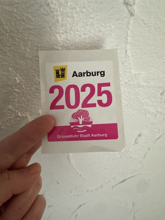 Grünabfuhr Vignette Gemeinde Aarburg (Neu und originalverpackt) in Aarburg für CHF 120 – nur ...