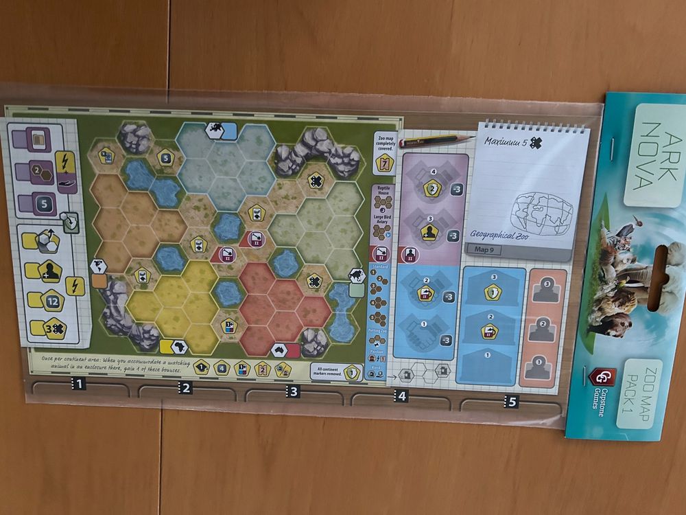 Arche Nova: Zoo Map Pack 1 --- 2 Pläne Diese neuen Zoopläne (Neu und ...