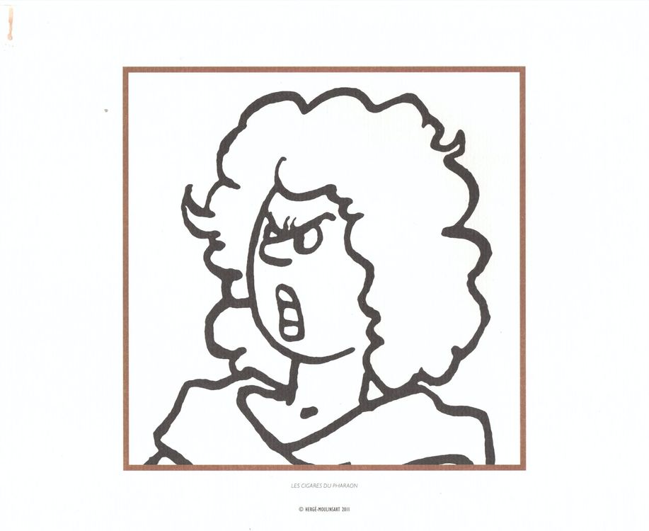 Tintin - Les femmes, 3 Lithographies Ex Libris, 2011 (D'occasion) à ...