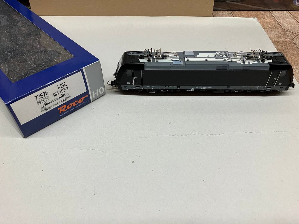 Roco 73676 BR 484 MRCE Italien-Schweiz, Ep.VI, H0 Analog (Neu (gemäss ...