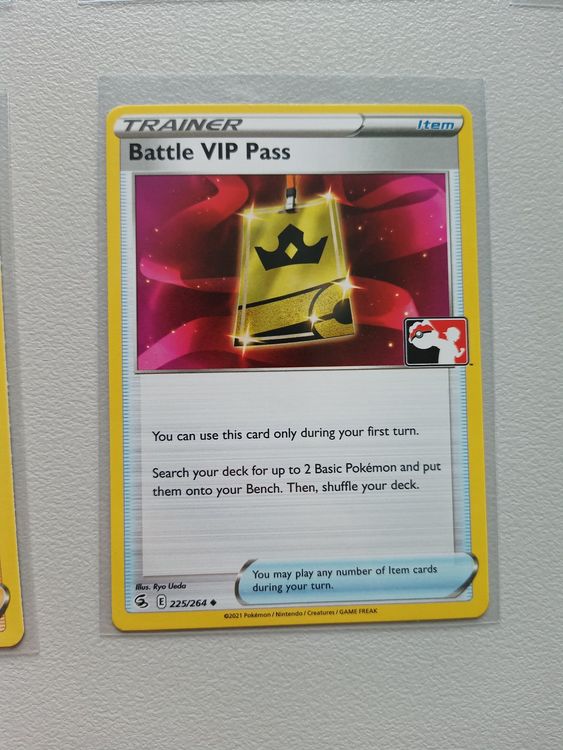 Battle VIP Pass - Pokemon TCG Prize Pack Stamp Stempel | Kaufen auf Ricardo