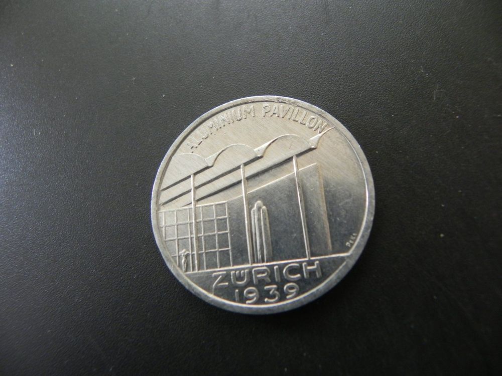 Jeton Schweiz Landi Zürich 1939 Aluminium Pavillon | Kaufen auf Ricardo