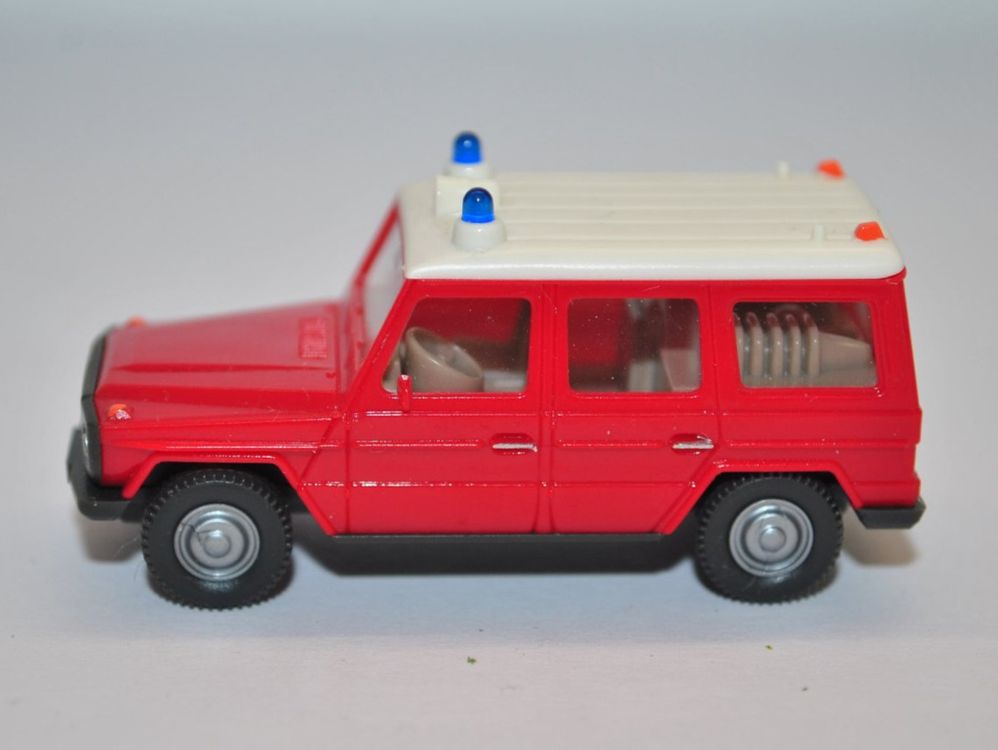 Wiking Geländewagen Mercedes Feuerwehr (EML409) (Gebraucht) in ...